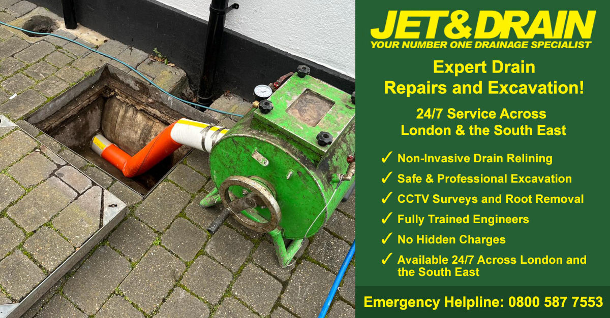 Expert drain repair and excavation services - London